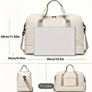 Bags | Luxury Large Capacity Duffle Bag | Poshmark